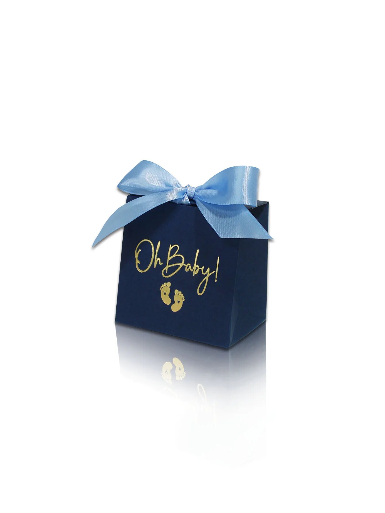 Коробочки для конфет «Oh Baby» RMTPT Синий, Blue, 50pcs