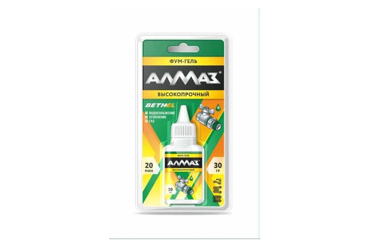 Aлмаз Фум - гель «Алмаз» Высокопрочный 30г AG-563