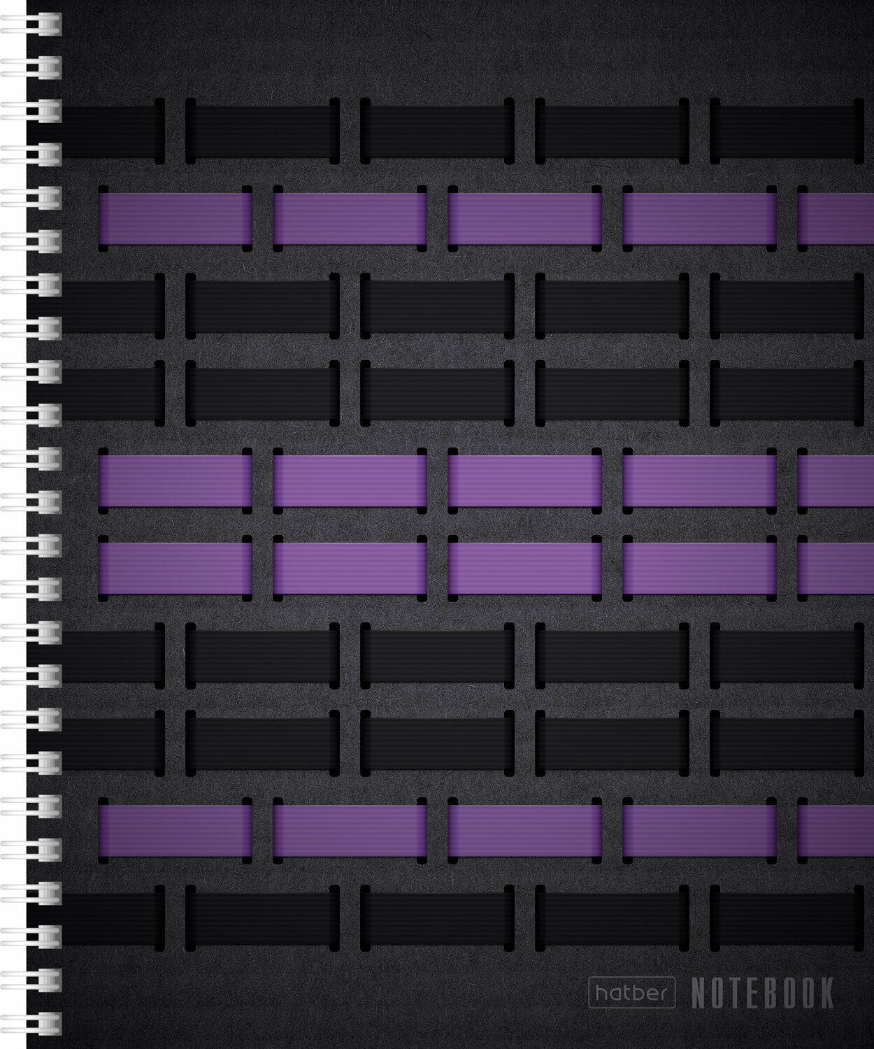 Набор тетрадей Hatber 96 листов в клетку на гребне 4 дизайна/4 штуки -Обратная связь-