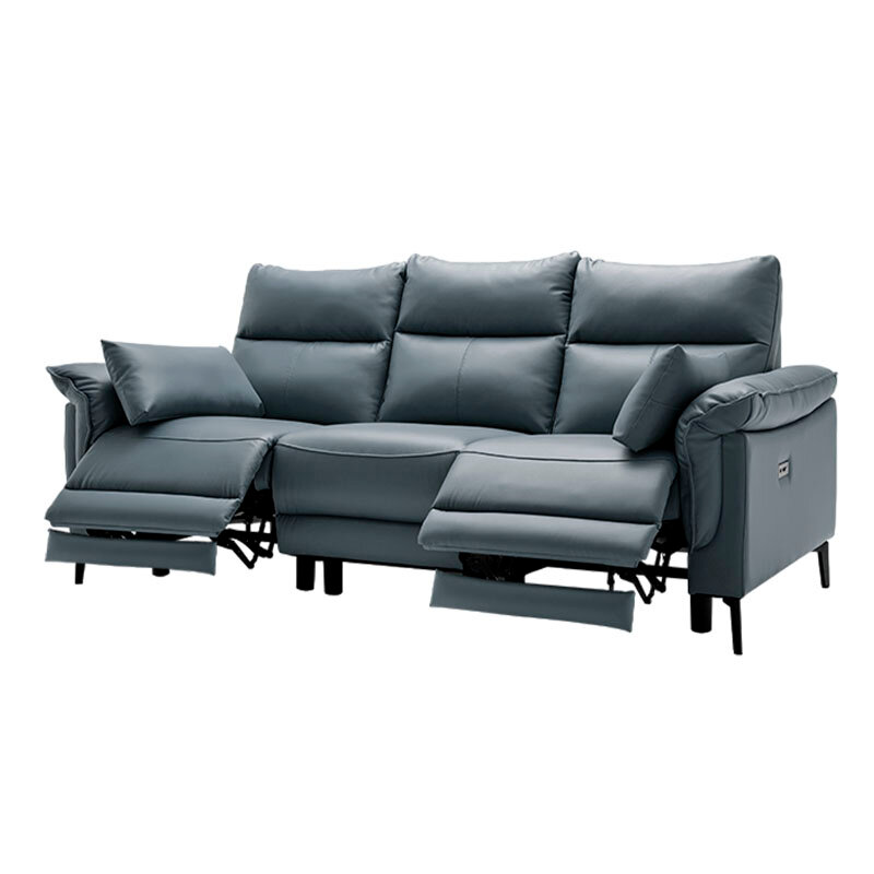 Диван-реклайнер на 3 места Xiaomi 8H Dual Electric Seat Italian Leather Sofa Gray (B9S)