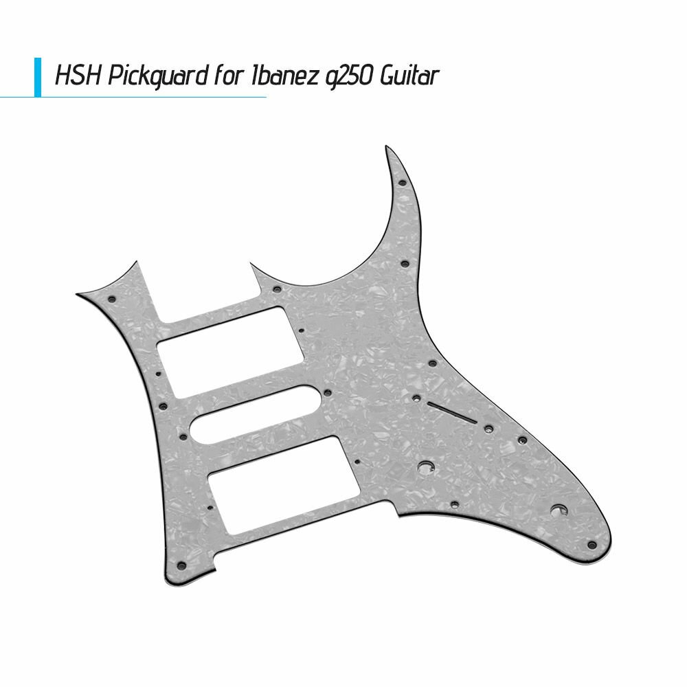 HSH Электрическая гитара Pickguard PVC Pick Guard Scratch для Ibanez g250 Замена