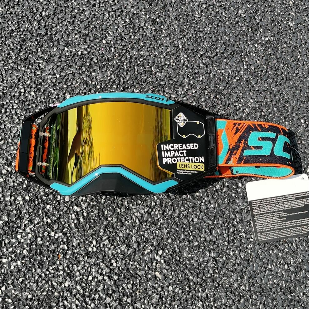 Очки для мотокросса Scott для MTB ATV Внедорожный мотоциклетный