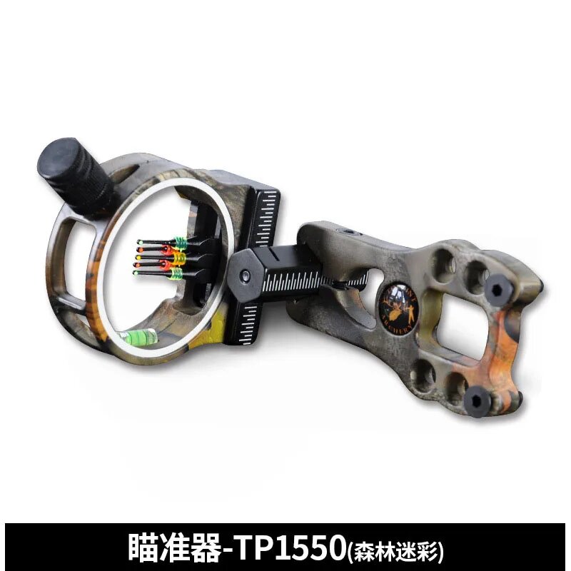 Topoint TP1550 5-контактный прицел для лука green camo