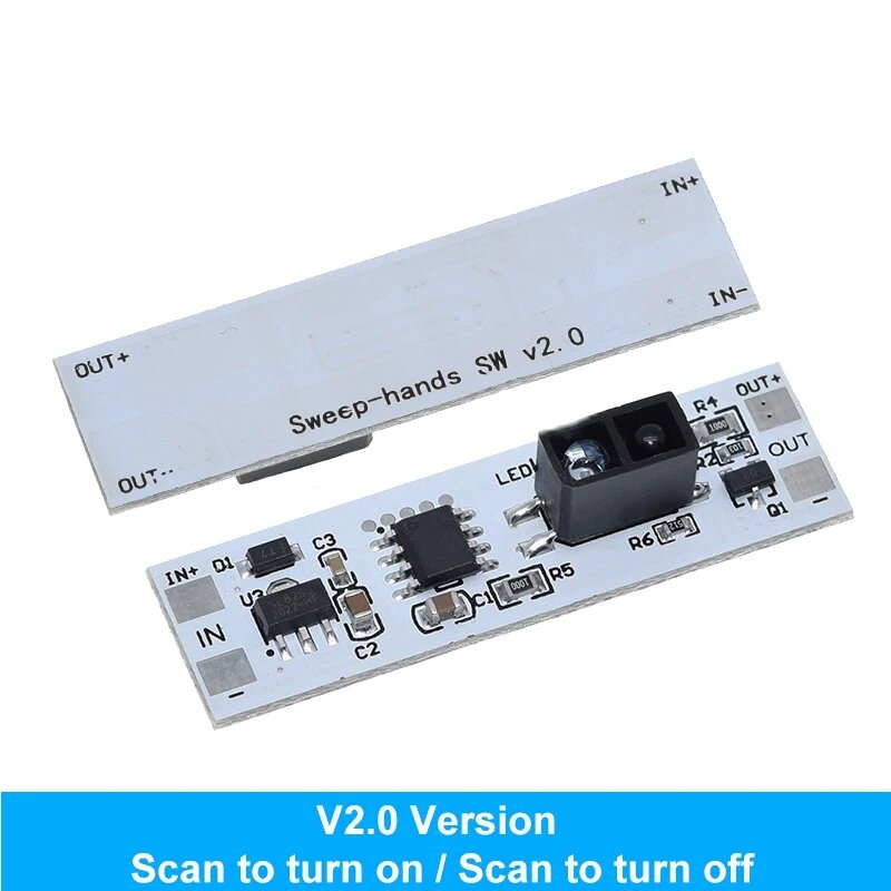 TZT датчик движения XK-GK-4010A 3pcs, Sweep-hands SW-V2.0