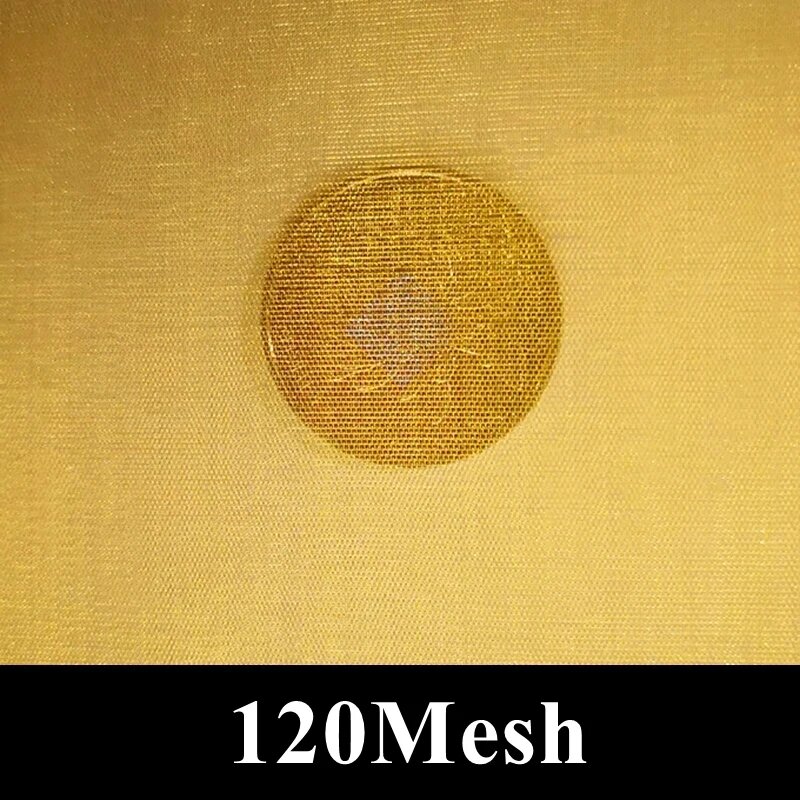 Металлическая сетка латунная 15х15/30х30/30х90 см 120Mesh 30cmx30cm