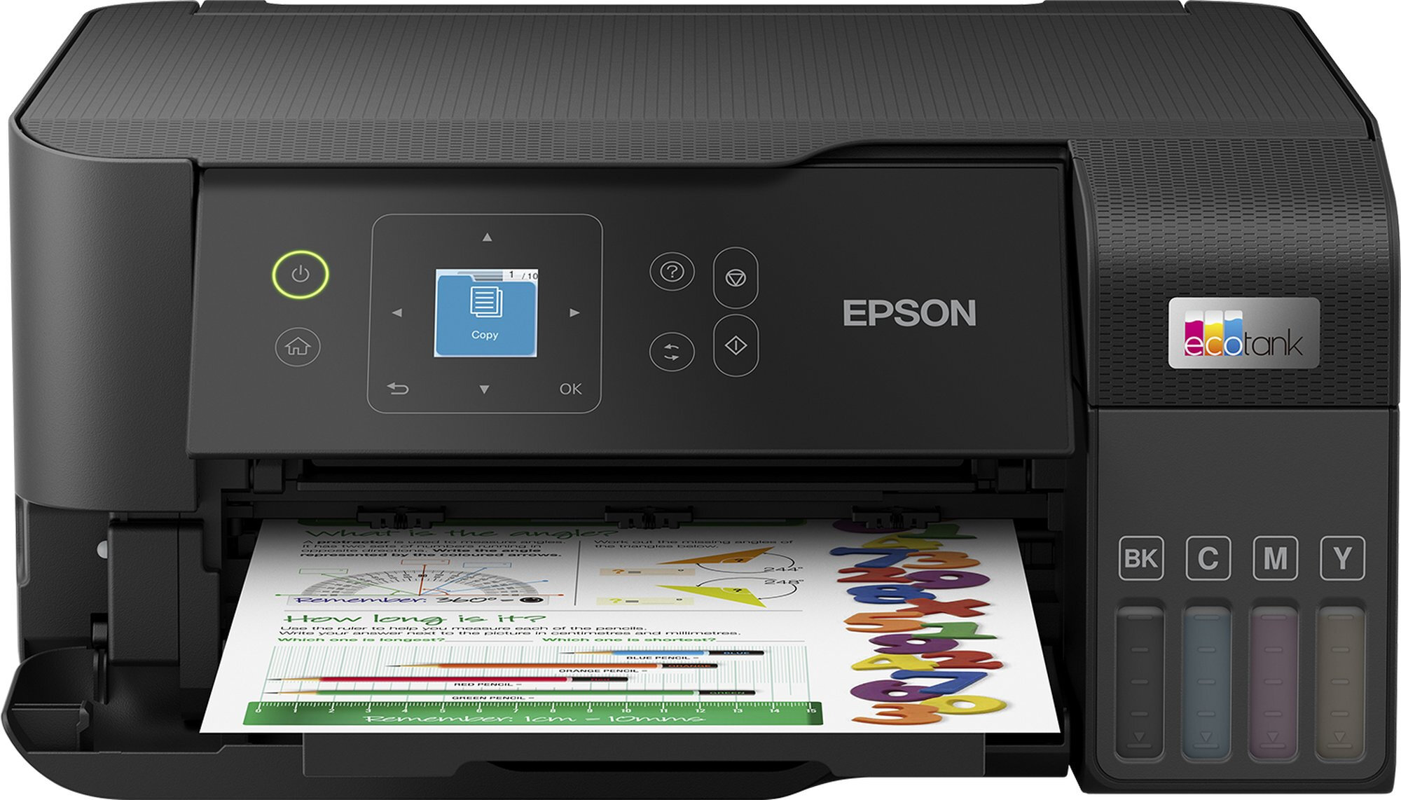EPSON МФУ струйный Epson EcoTank L3560 (C11CK58501) A4 WiFi черный C11CK58405