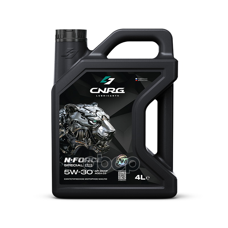 Масло Моторное N-Force Special Ms Sn/Cf/C3 5W30 Синт.4л Cnrg C.N.R.G. арт. CNRG-264-0004