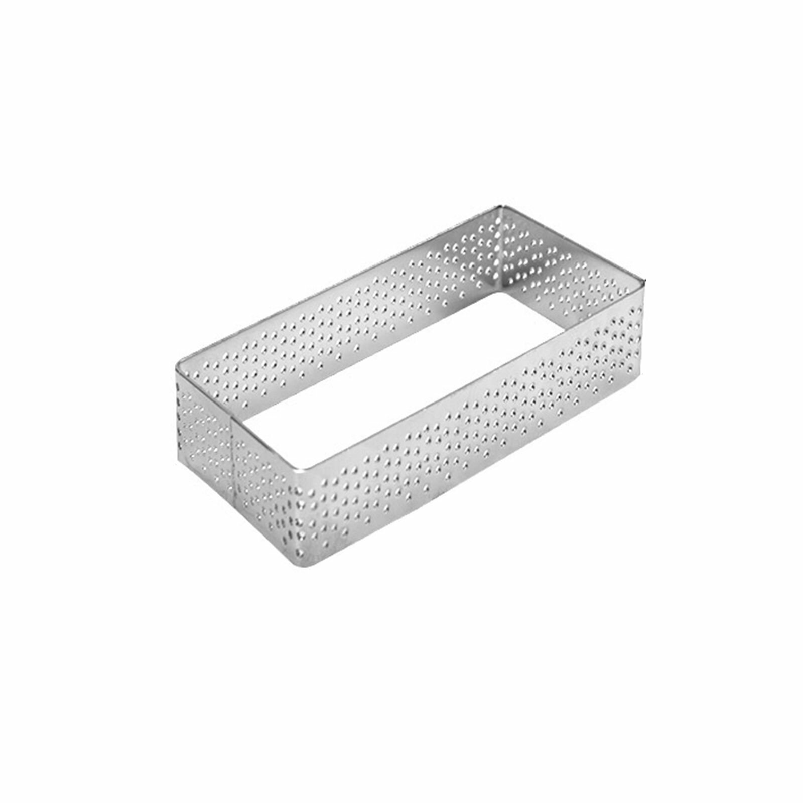 Набор для выпечки, прямоугольная форма для торта в форме башни из нержавеющей стали 304 WQ, 11 (9,8 см)