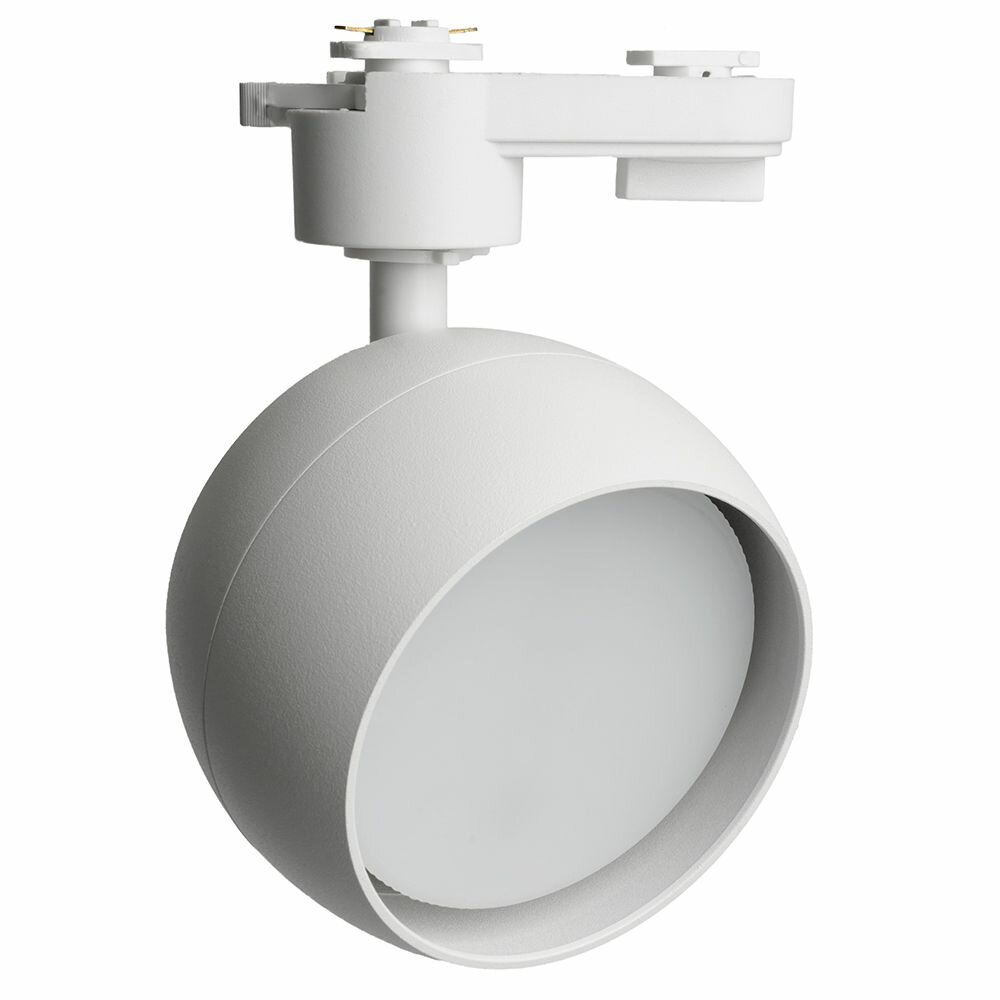Трековый светильник однофазный Feron AL164 W92xL92xH105 мм GX53 цвет белый, арт. 48546