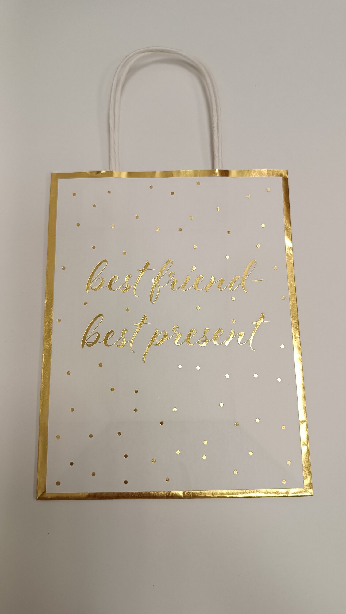 Пакет Best friend из крафт-бумаги 17.8х22.9х9.8см /79126