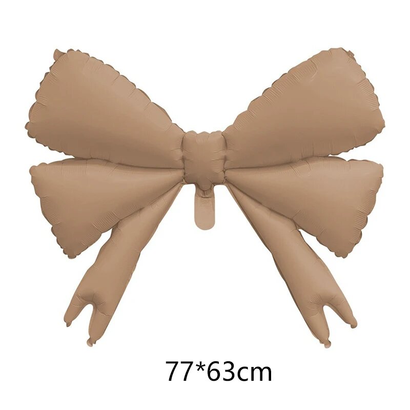 Красочные большие бабочки из алюминиевой фольги, воздушные шары для свадьбы, дня рождения, вечеринки, детского дня, украшения, воздушный шар с бантом для детского душа