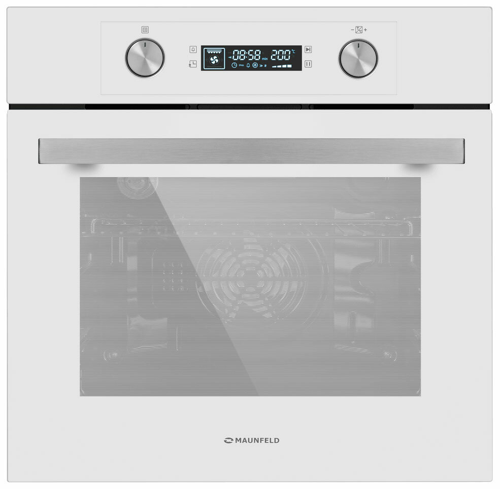 Электрический духовой шкаф Maunfeld AEOH6062BG 59 см, 60 л гриль конвекция, бежевый