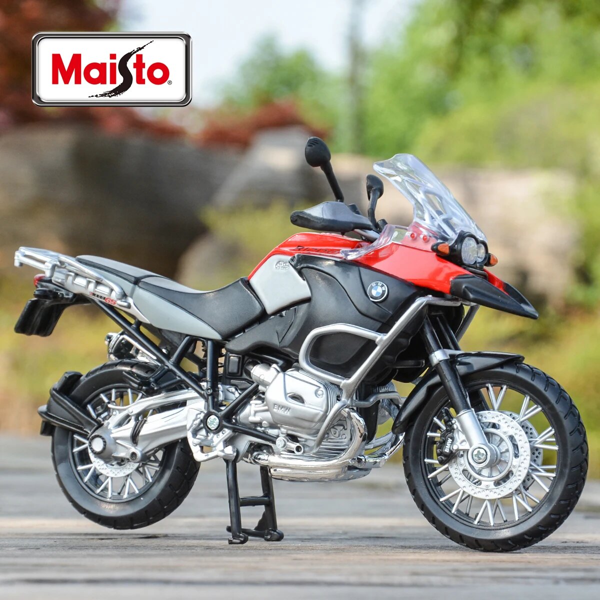 Maisto BMW R 1200 GS модель мотоцикл 1:12 черный