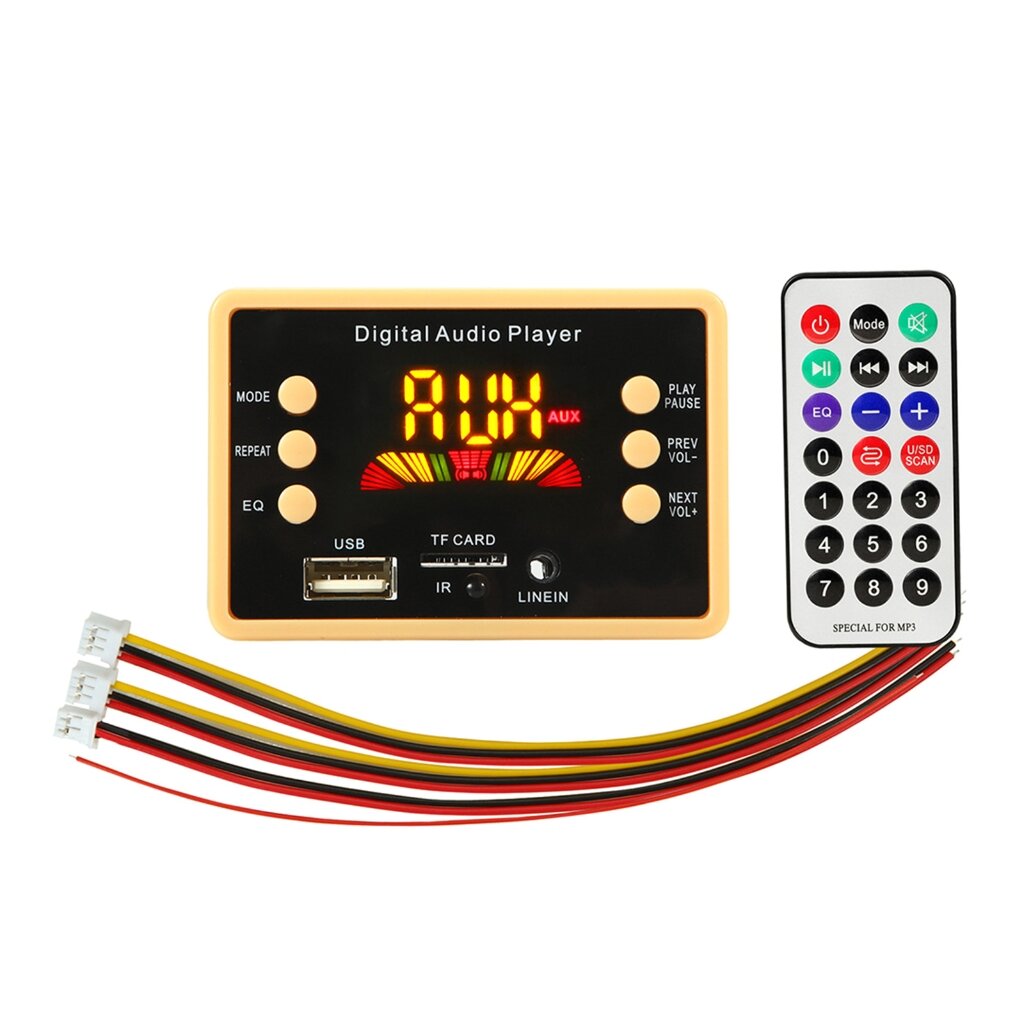 MP3-Декодеры, MP3-Декодеры, Bluetooth-совместимые MP3-Декодеры Платный Модуль USB-Карта памяти FM-Радио Без Потерь WMA / WAV