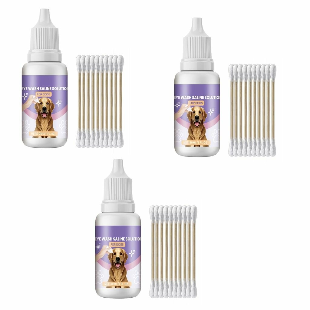Средства для чистки домашних животных Нежное очищающее средство для глаз для собак всех пород, Увлажняющая и успокаивающая капля
