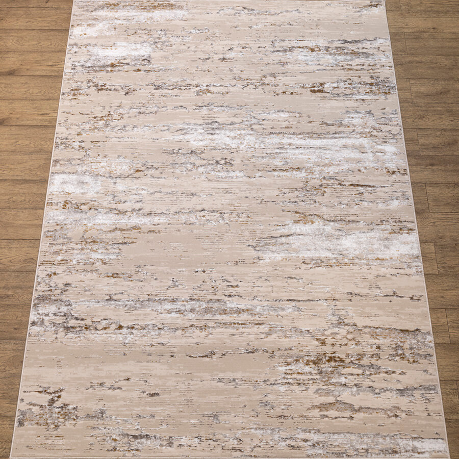 Ковер, Прямой, Бежевый, Золотисто-жёлтый, Серый, Коричневый, Современный, на пол, в гостиную, спальню, в ассортименте (150 см. на 230 см.)