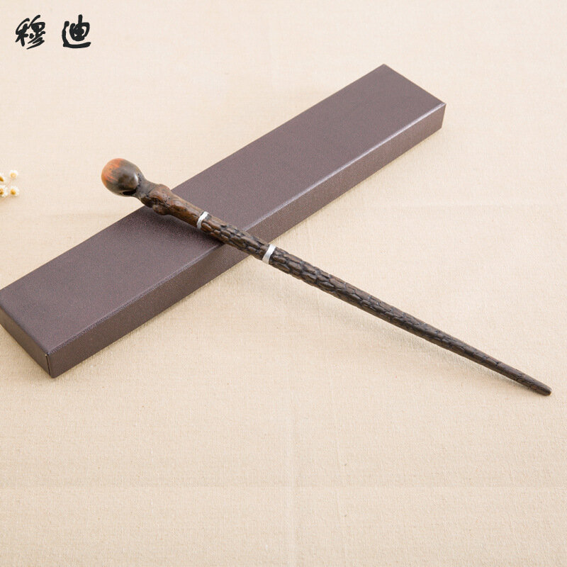 Одна штука дропшиппинг лента подарочная коробка металлический сердечник волшебная палочка рождественский креативный подарок палочка Гермионы Гарри Поттера