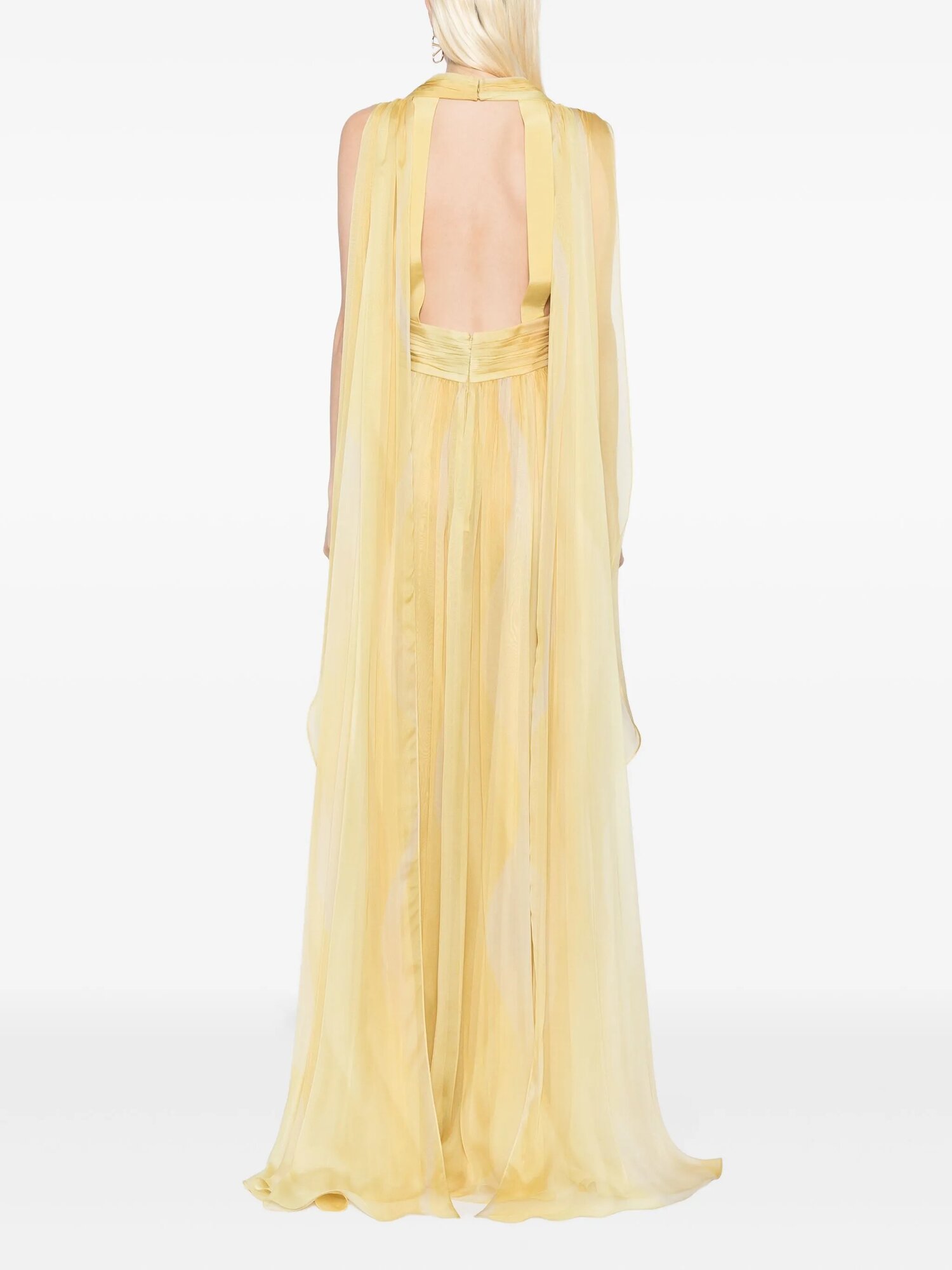 Платье Elie Saab, размер 42, yellow — фото 1