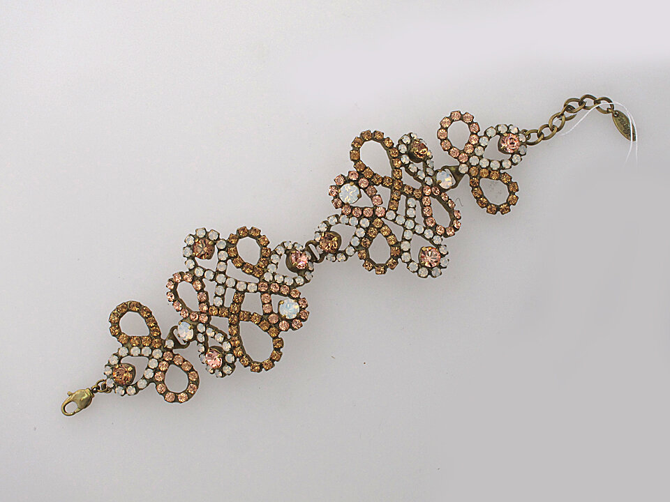 Браслет, кристаллы Swarovski