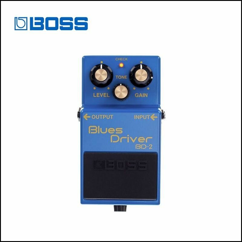 Педаль перегрузки BOSS BD-2 Distortion Overdrive для гитаристов