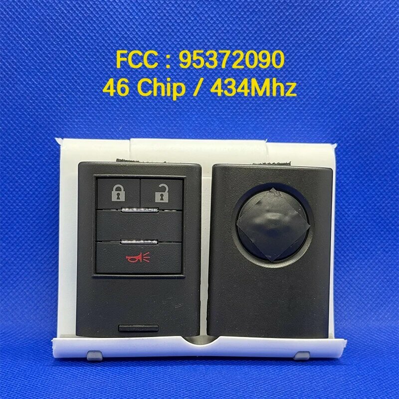 CN014062 OEM 3-кнопочный дистанционный смарт-ключ 46 чипов 434 МГц FCC 95372090 для Chevrolet captiva 2014-2016