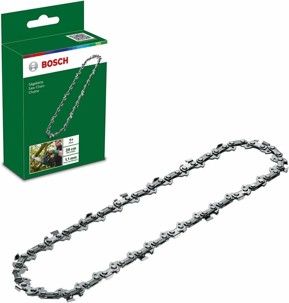 Bosch Цепь для пилы 200 мм, шаг 3/8" 33 зв. 1 шт.