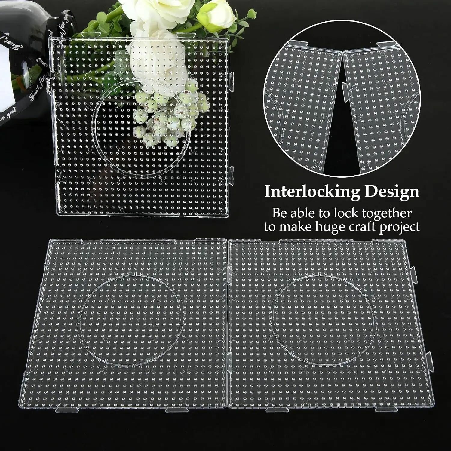 2025Набор основ для термомозаики 5.0 мм - Для создания уникальных шедевров! 14.5*14.5mm