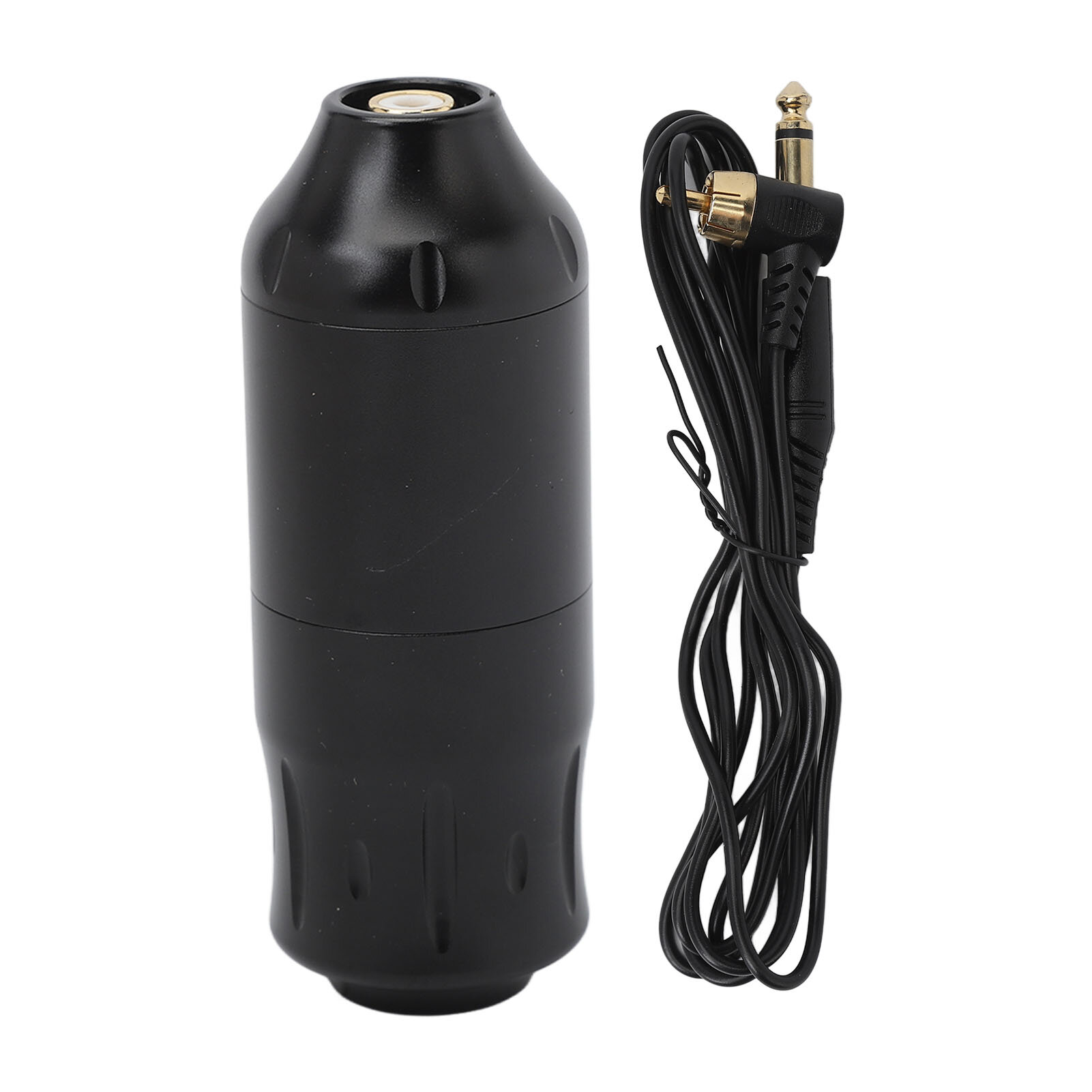 Роторная тату-машина с интерфейсом RCA, картриджи из алюминиевого сплава, ручка для татуировки, черная лайнер-шейдерная машина