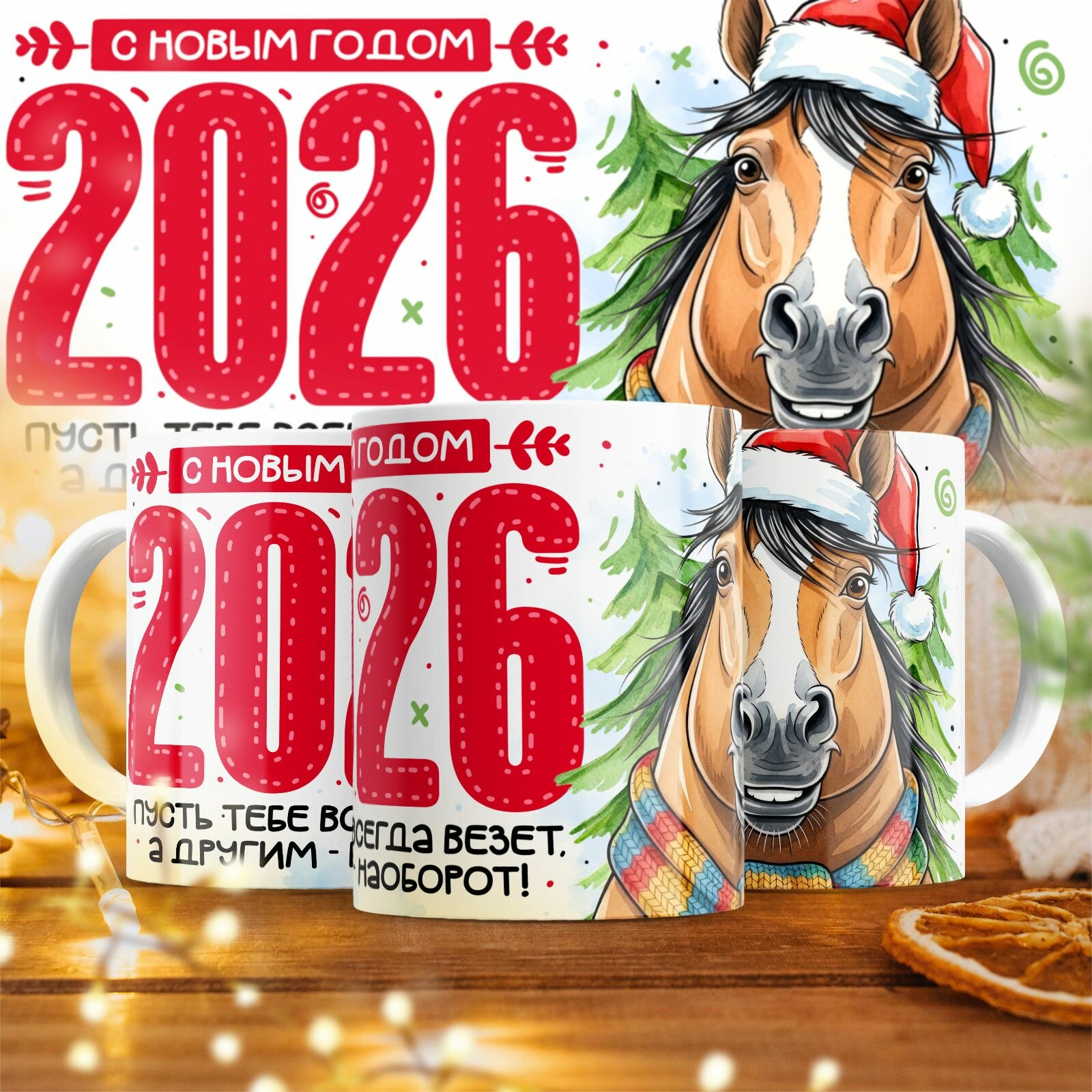 Кружка Новый год 2026