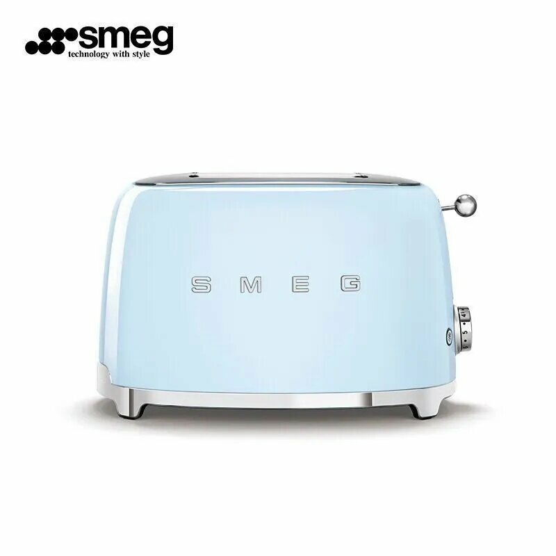 Smeg Тостер FSD43634DSRS 950 Вт тостов - 2, голубой