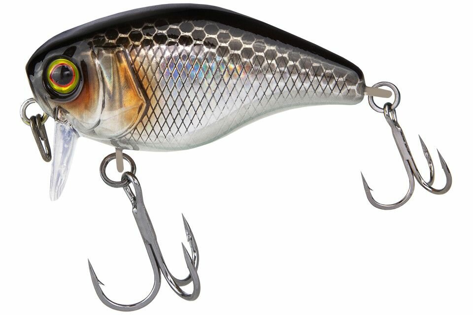 Воблер JACKALL Chubby 41 SSR цв. hl silver & black