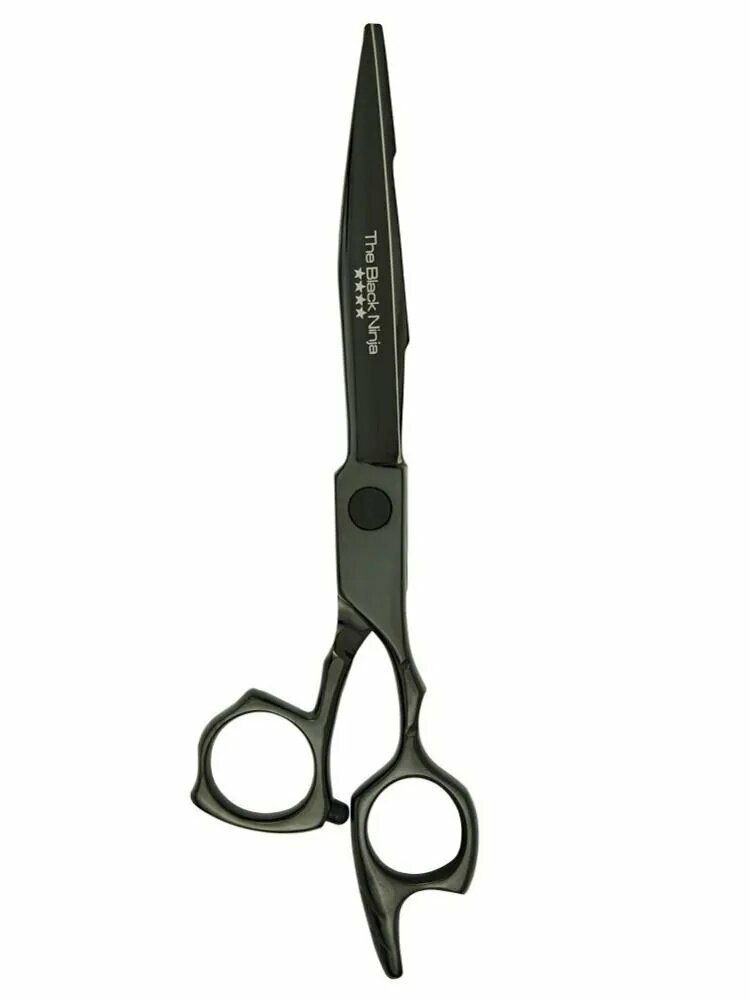 Ножницы парикмахерские прямые Matakki Black Ninja 6.5 Gloss