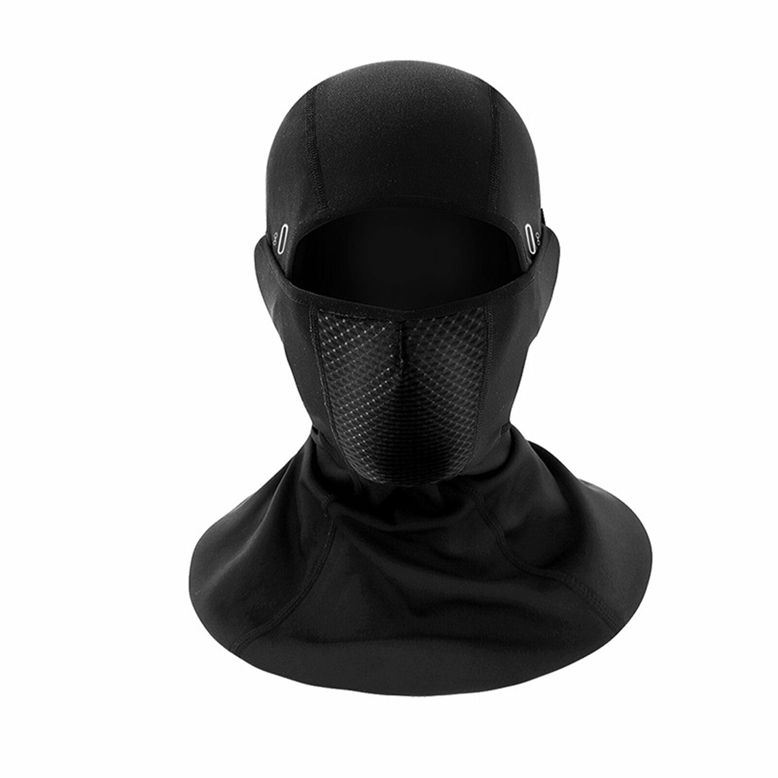 Balaclava Ski Mask для мужчин и женщин, цвет черный, материал уплотненный эластичный флис, размер упаковки 19*14*3 см, вес упаковки 110 г, пластиковая упаковка, в комплект входит 1 шт Balaclava Ski Mask