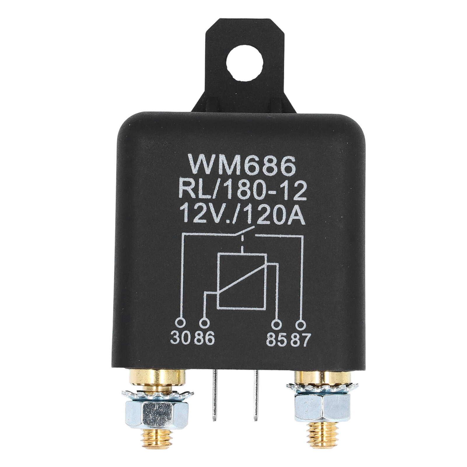 Реле втягивающего реле стартера, медное и ABS, замена реле втягивающего реле стартера автомобиля 12 В постоянного тока 120 А