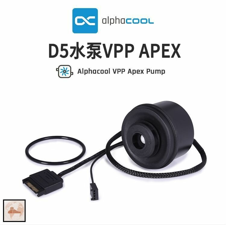 Новый водяной насос VPP APEX от Alphacool, тепловой насос с водяным охлаждением D5, разъем SATA, регулировка скорости ШИМ
