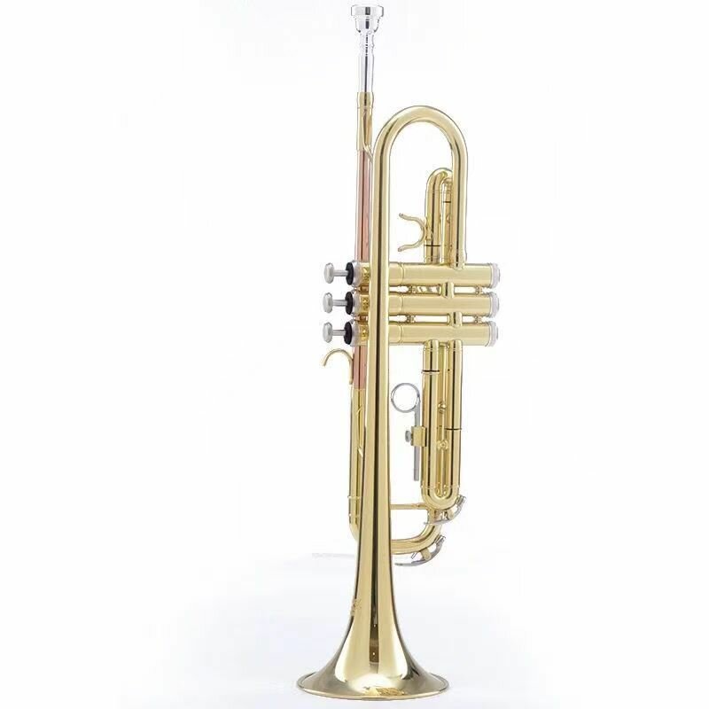 Труба западный духовой инструмент, тональность си-бемоль мажор, трёхнотная труба, подходит для студентов и взрослых.