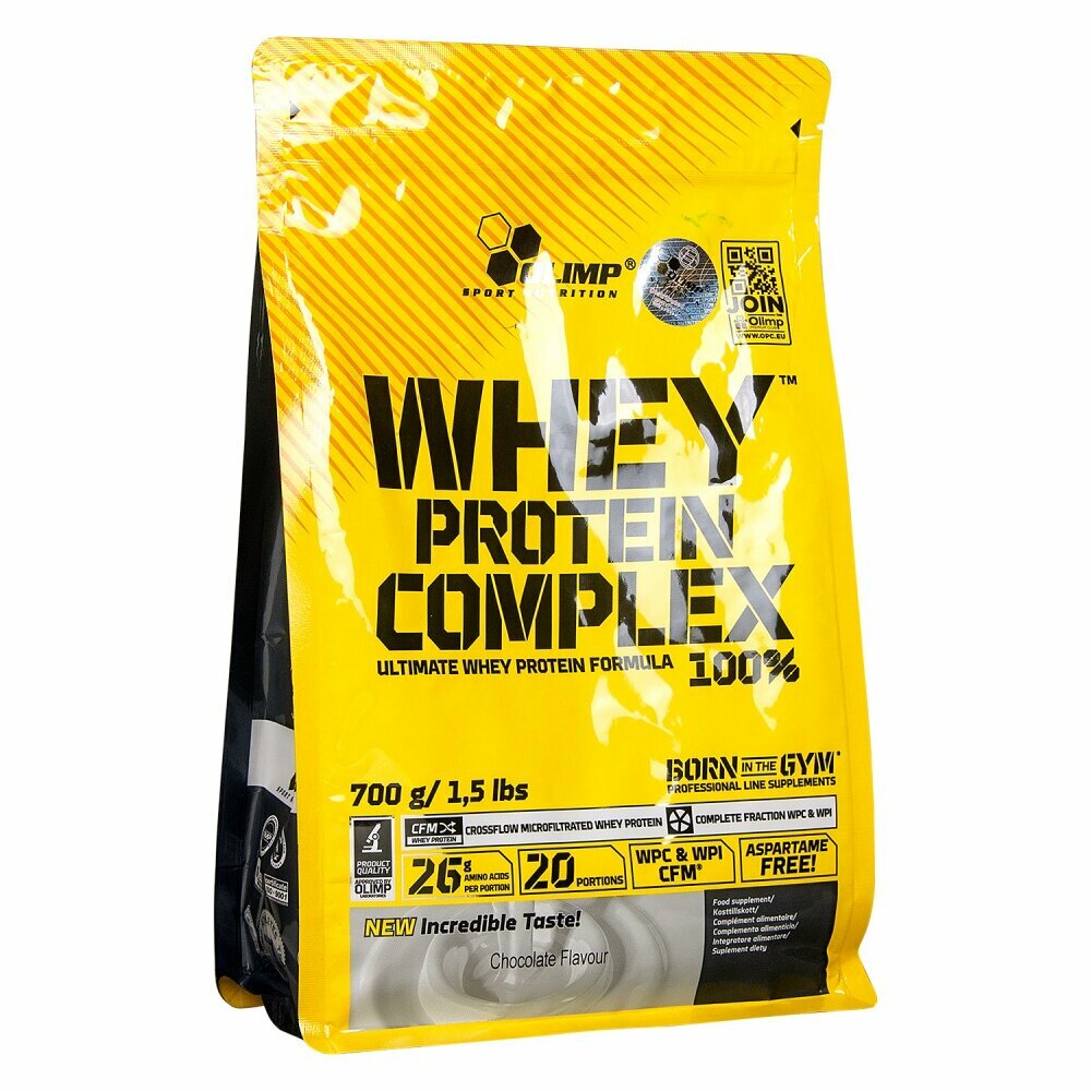 Протеин сывороточный Olimp Whey Protein Complex 100%, 700 г, Вкус Coconut / Кокос