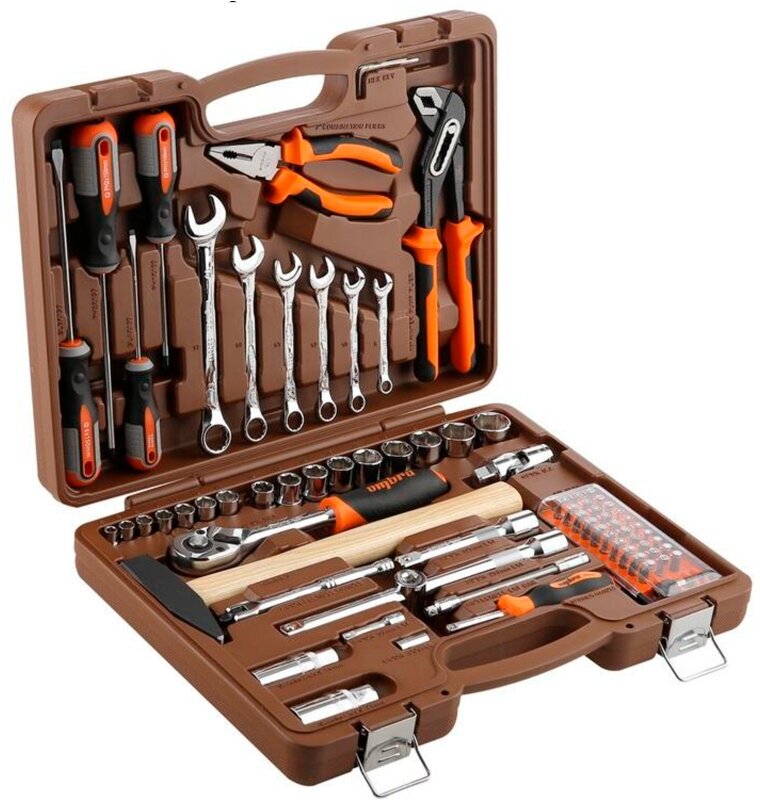 Набор инструмента универсальный 75 пр. OMT75S Ombra, 55460