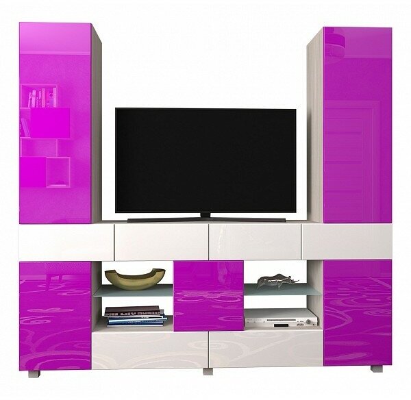 Стенка для гостиной Mebelion Мебелеф-16