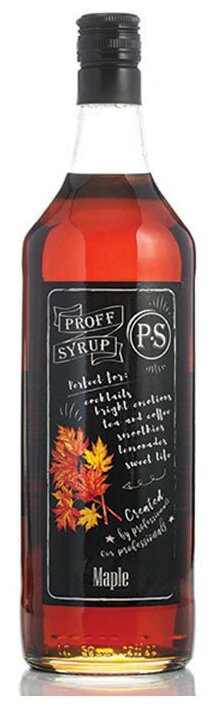Сироп ProffSyrup PS Maple (Кленовый), 1л