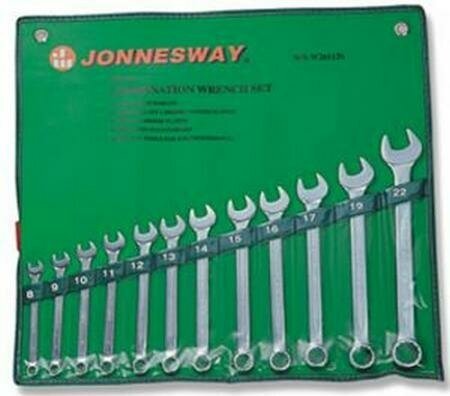 Набор ключей комбинированных 8-22мм, 12пр. JONNESWAY W26112S