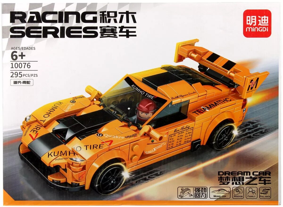 Конструктор Racing Series Dream Car 295 деталей KNS1414