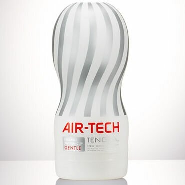 86890 Tenga Air-Tech Gentle. Мастурбатор с нежным рельефом, создающий ощущение глубокого минета