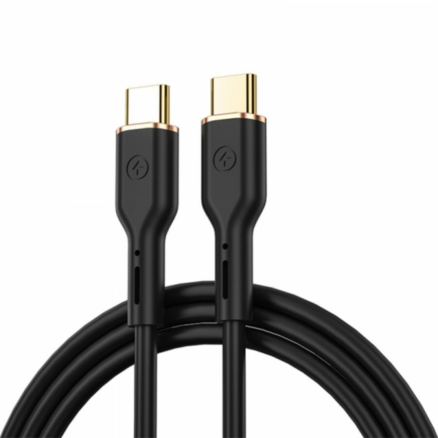 Кабель WIWU USB C to USB C Vigor 1.2M 100W YQ02 Black