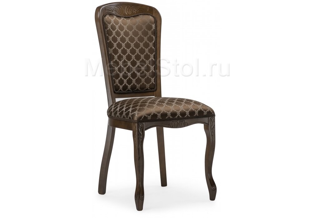 Стул Woodville Клето Орех/Коричневый Размеры: Высота 1040мм Глубина 540мм Ширина 500мм