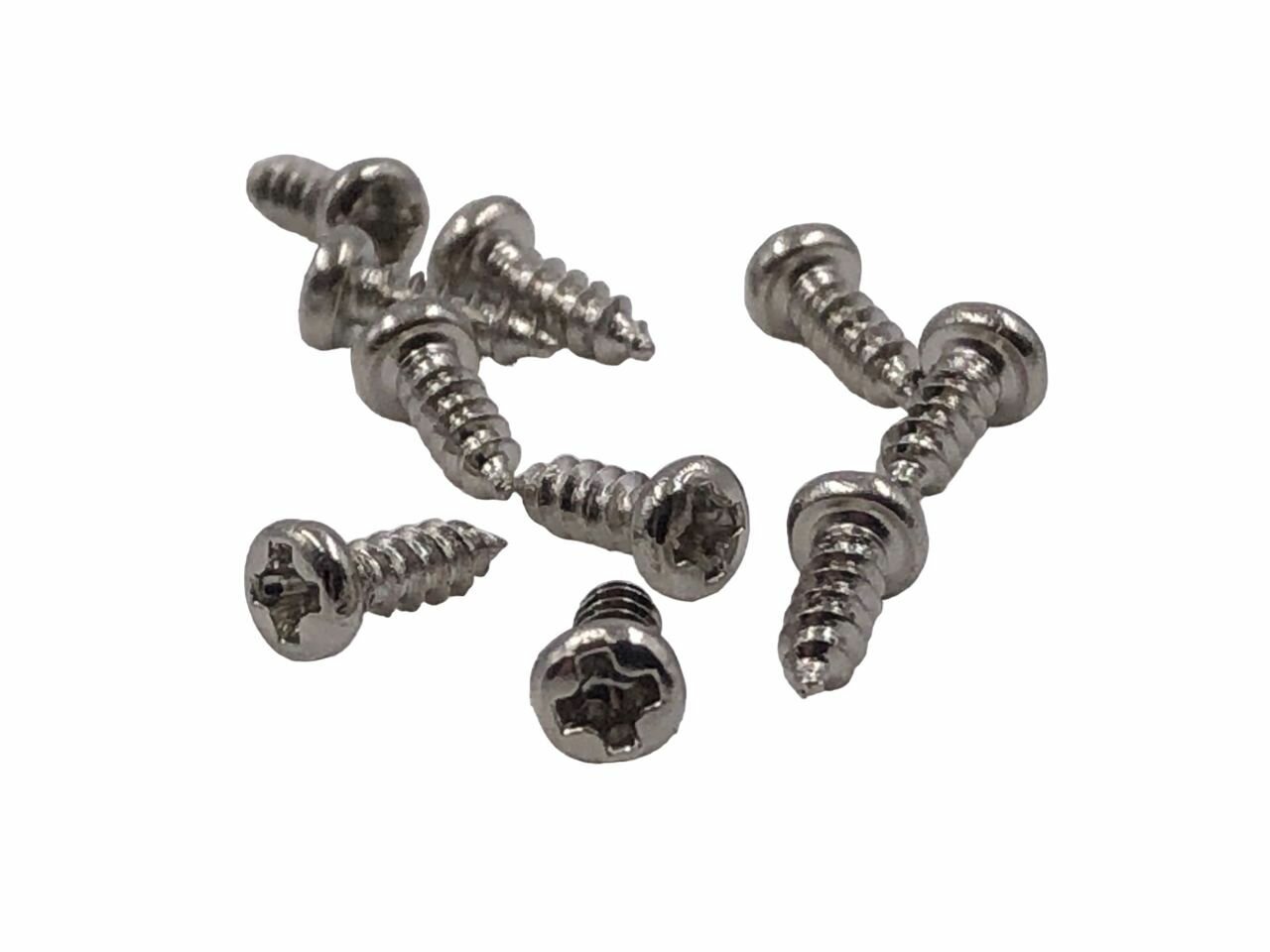 PA2x6 винты для латунных стоек М2, длина резьбы 6мм, 10шт