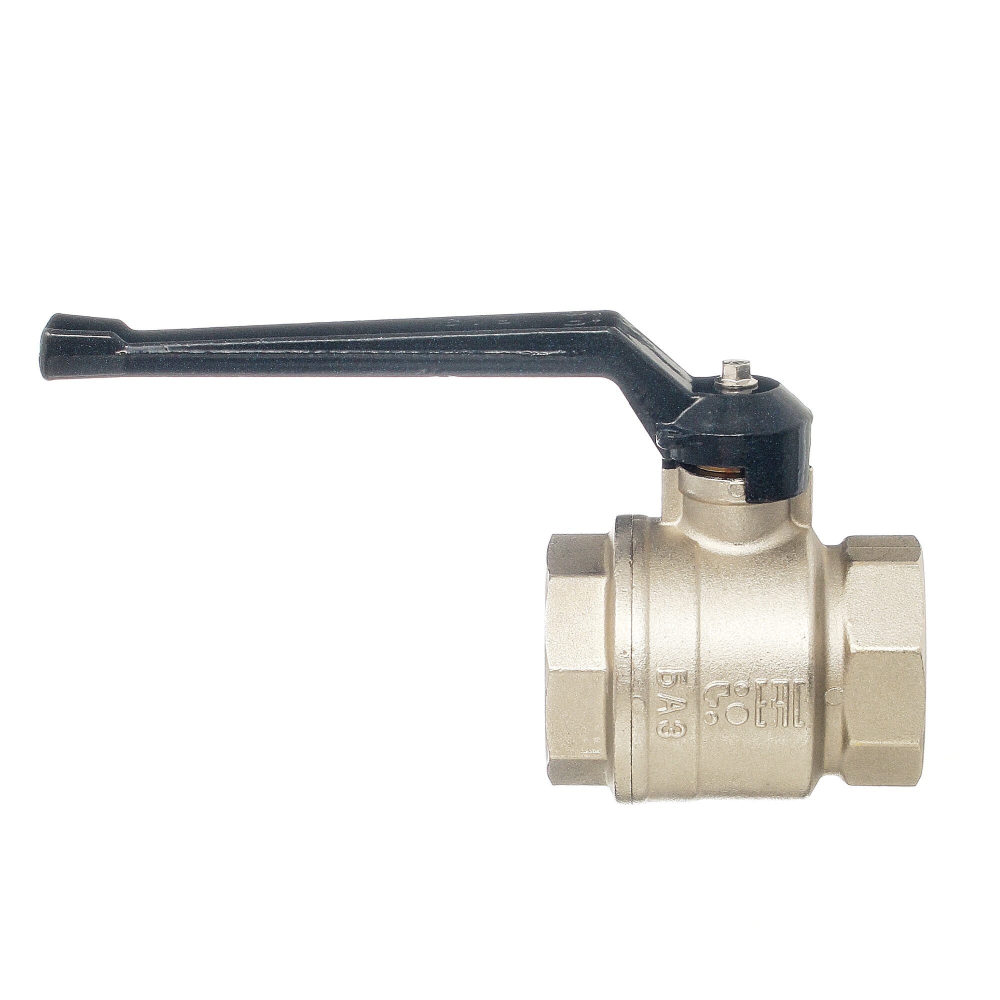 Кран шаровой 1/2", PN40, с внутренней резьбой, ручка-рычаг, БАЗ | БАЗ. А30.0.15. НГ.40. Н