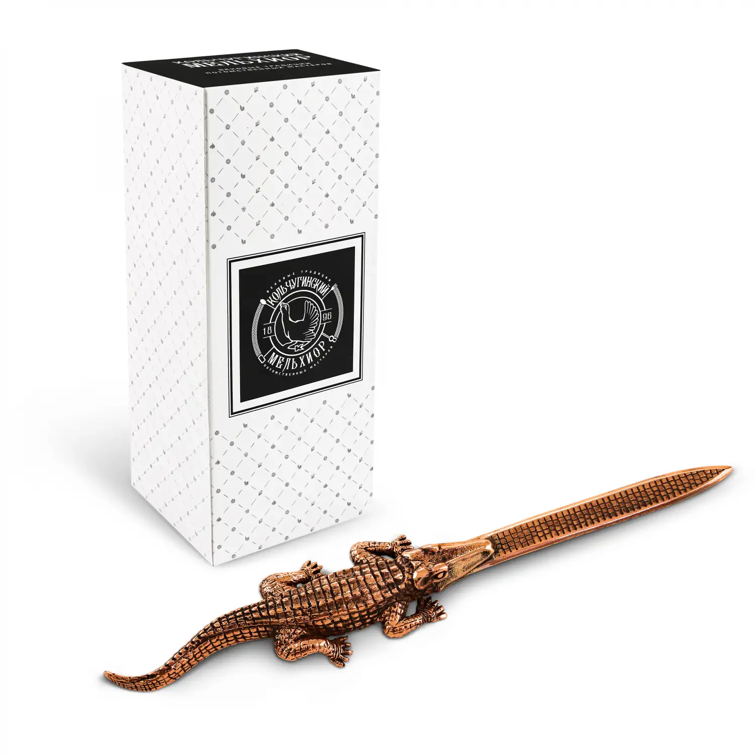 Нож для писем Аллигатор (с чернением)