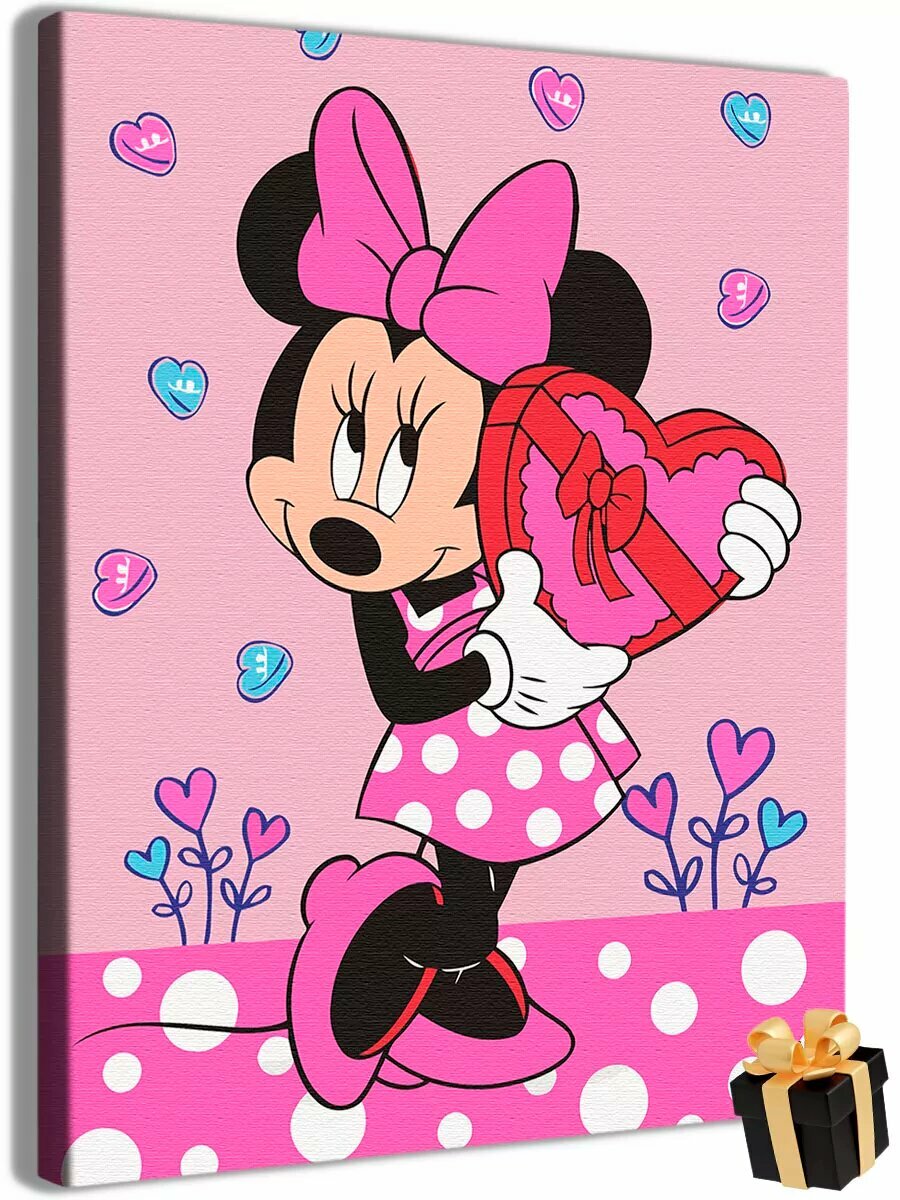 Картина по номерам Мини Маус