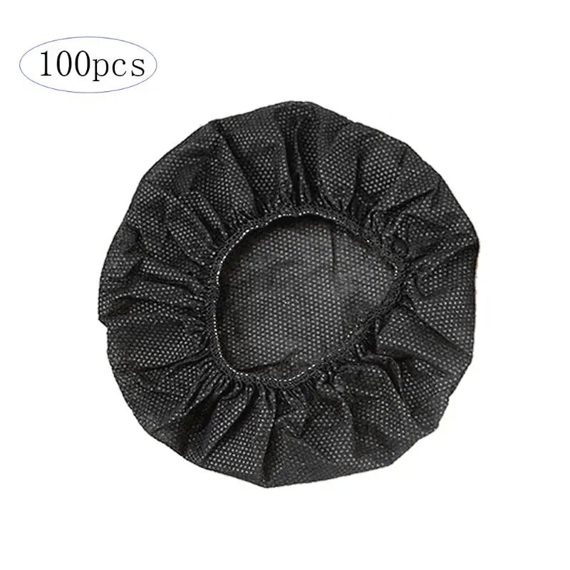 Одноразовые чехлы для наушников, Black, 100 шт